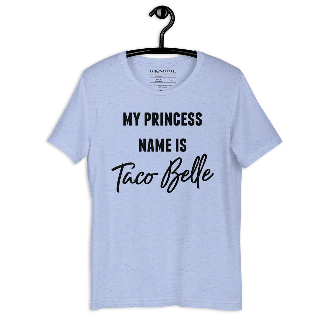 Taco Belle Princess Shirt, Hipster Princess, Beauty and the Beast ...