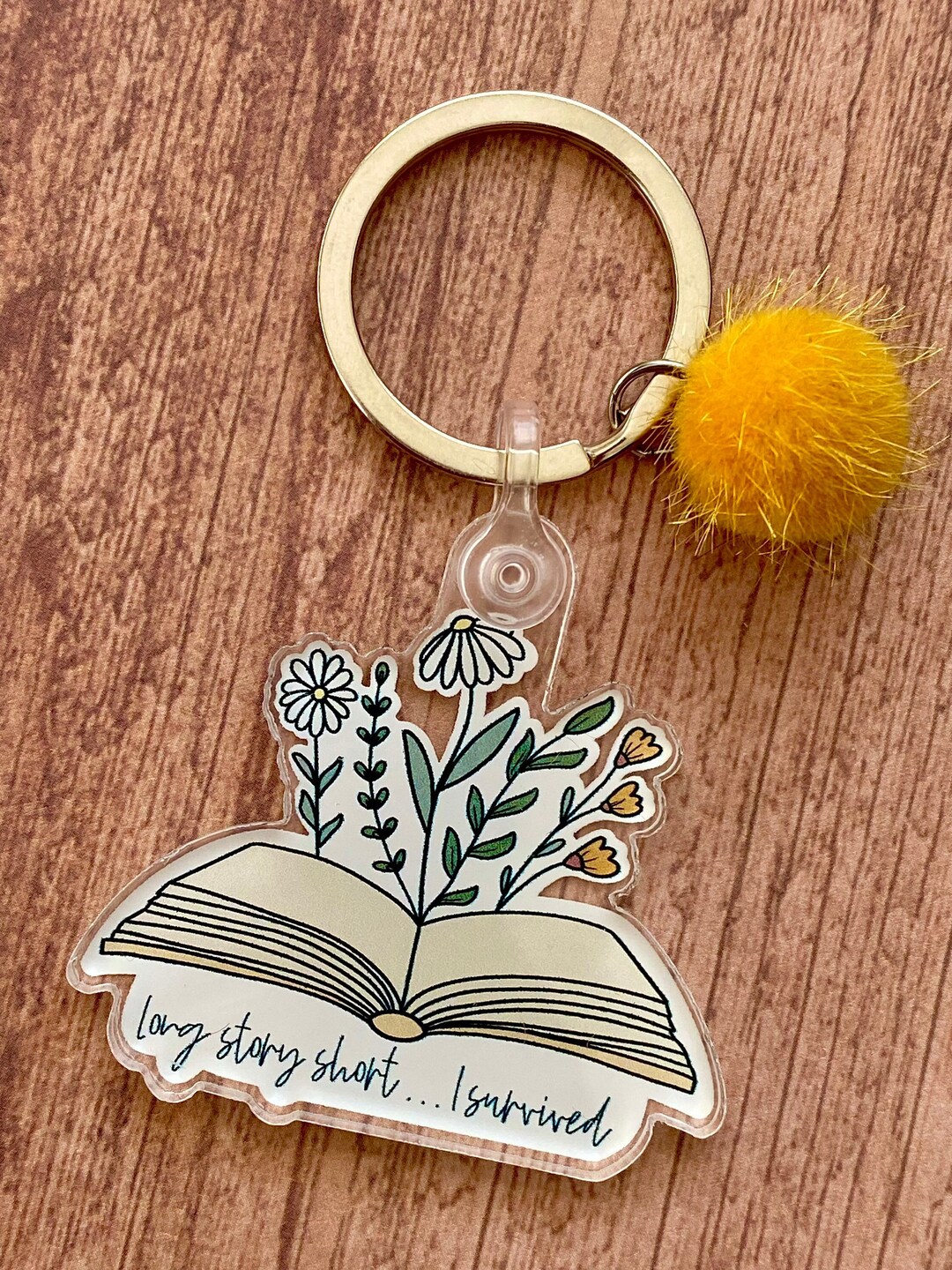 TS Long Story Short Acrylic Keychain Keychains Taylor - Etsy