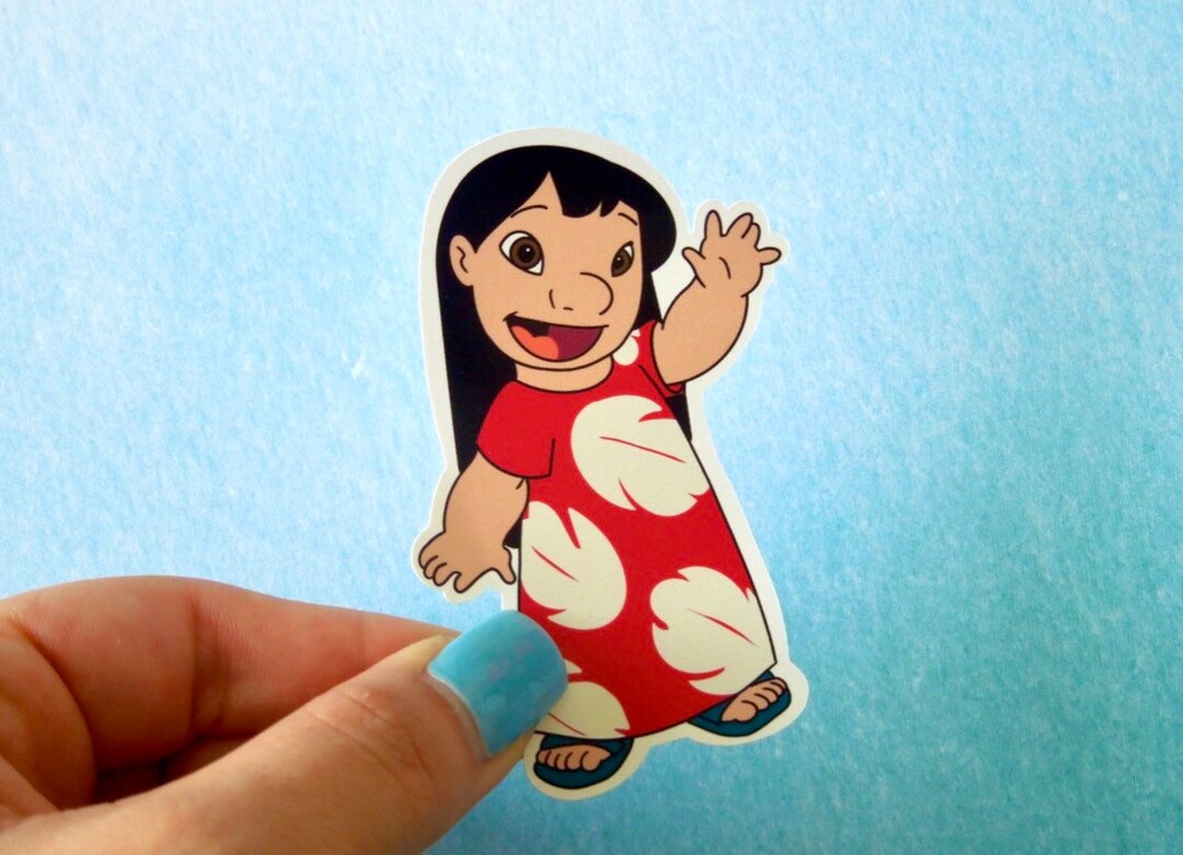 Lilo Stickers | Vinyl Sticker | Decal | Kindle | Laptop | Water Bottle ...