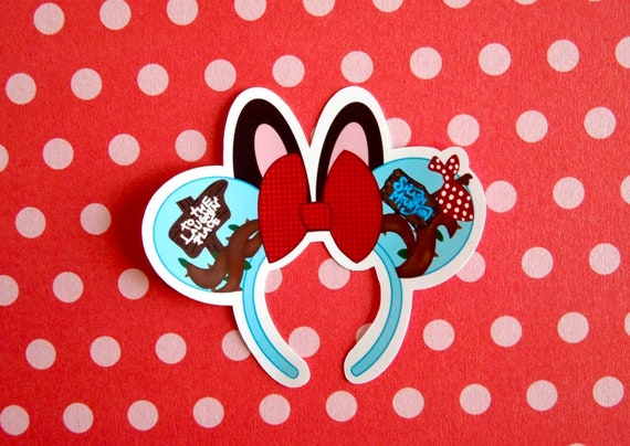 Splash Mountain Ears Frontierland Disney Die Cut Vinyl | Etsy