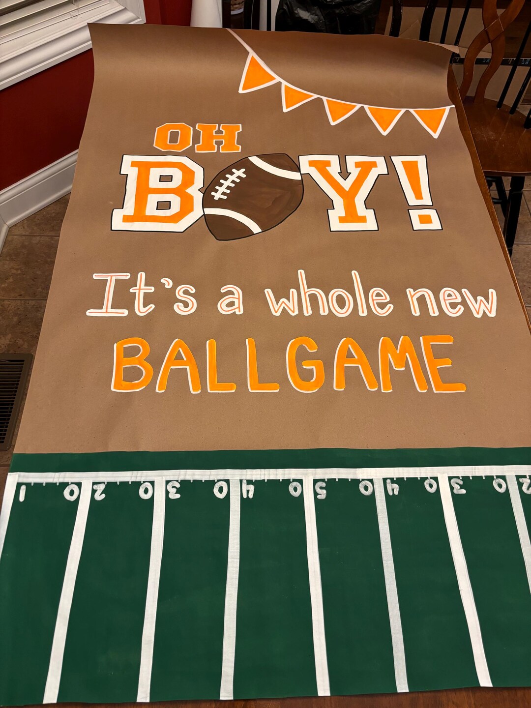 Hand Painted Custom Party Banner - Etsy