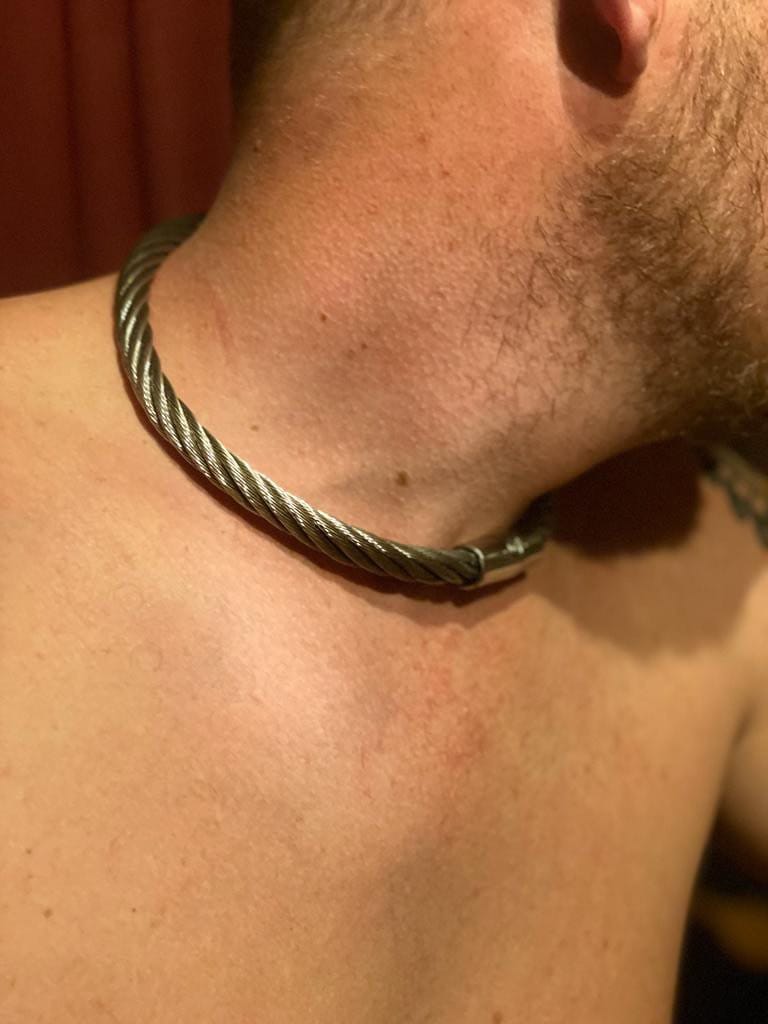 10mm Steel Wire Collar - Etsy