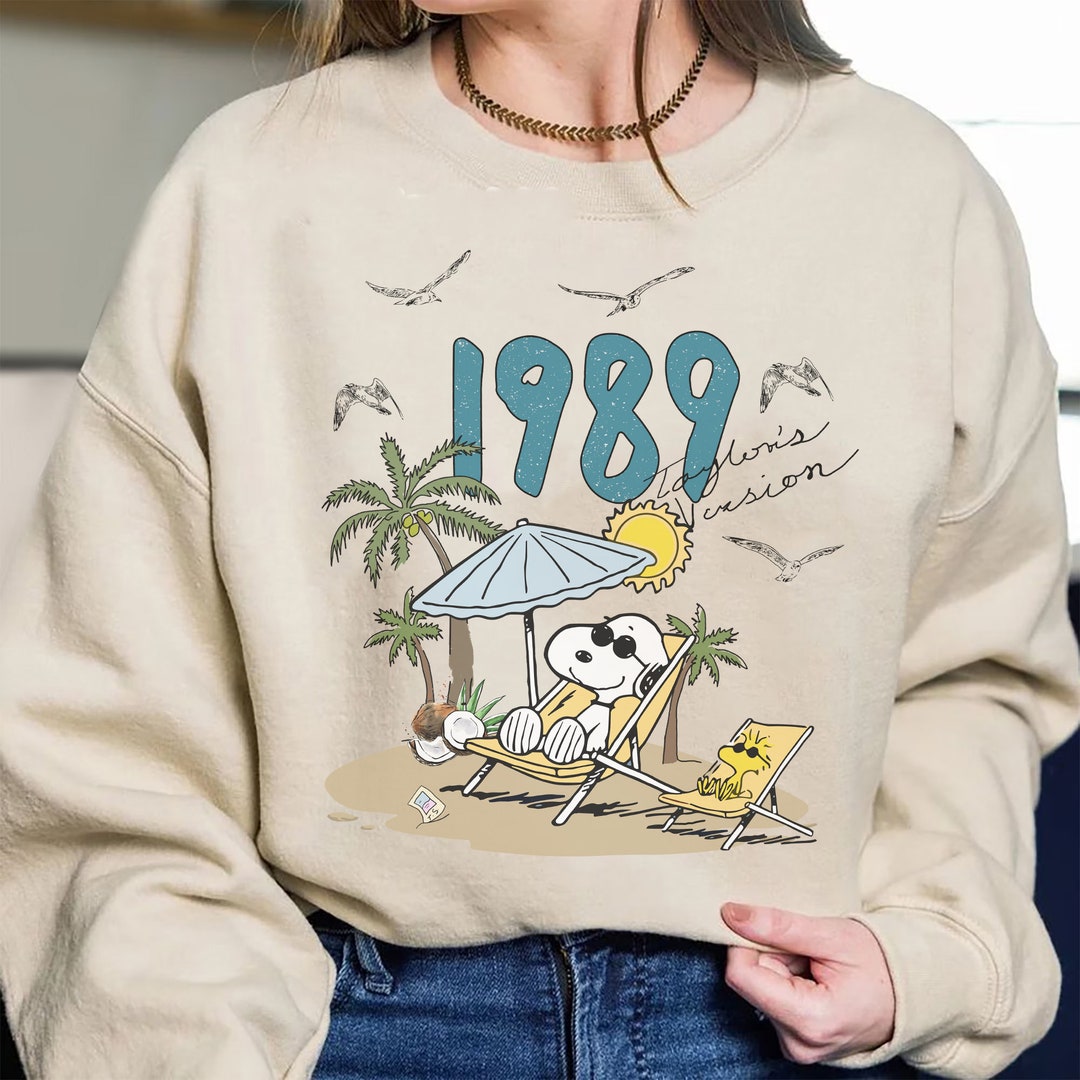 1989 Taylor Version Snoopy Shirt Snoopy Shirt - Etsy