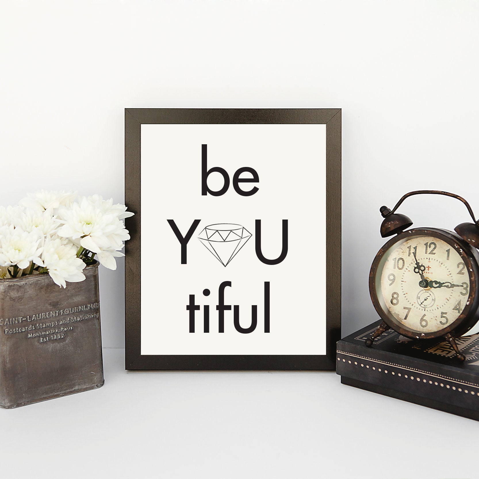 Beyoutiful Wall Art Print: Motivational Quote (digital Download) - Etsy