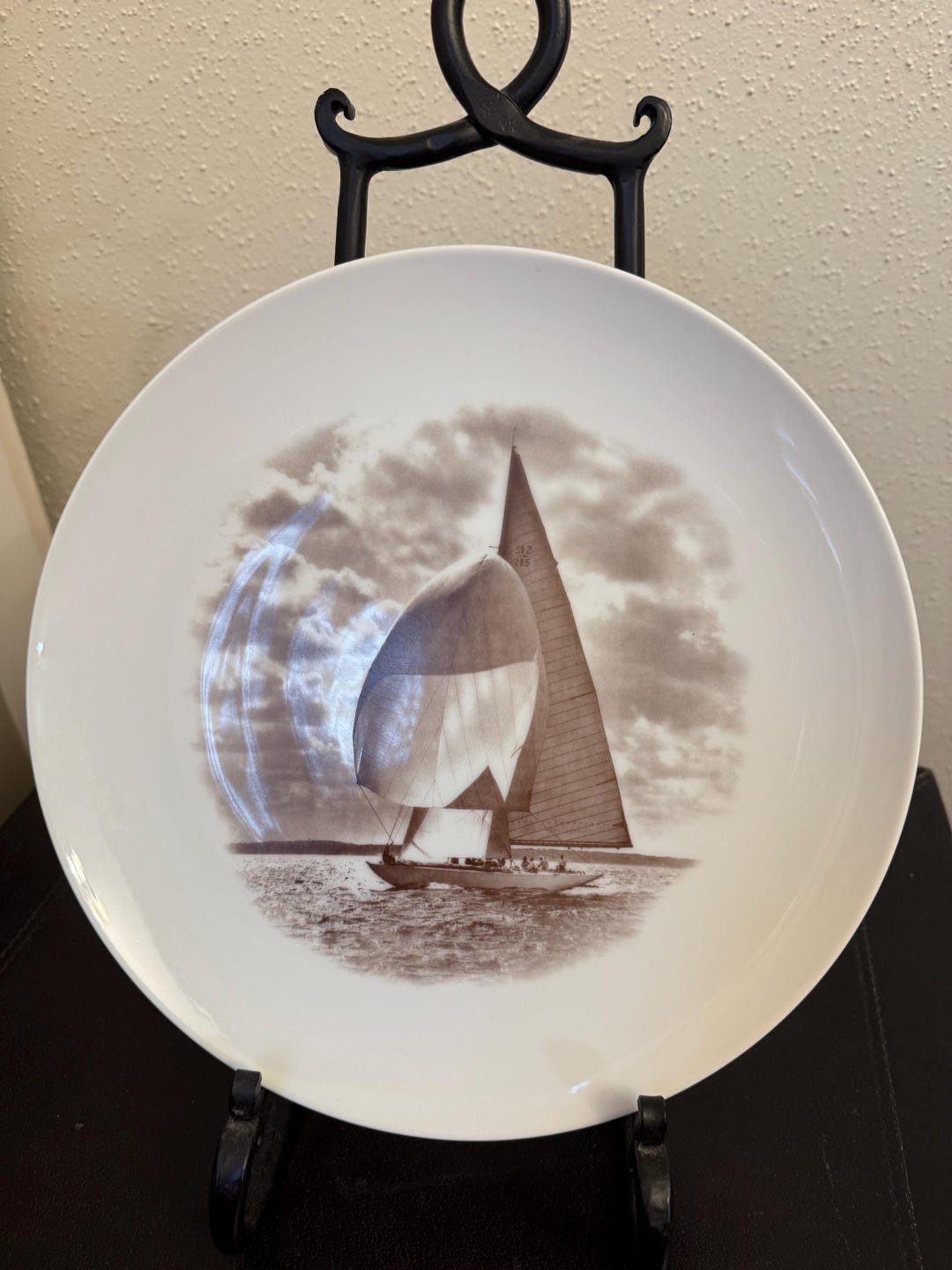 Delano Studios Yacht Plate M. Rosenfeld and Son Image - Etsy