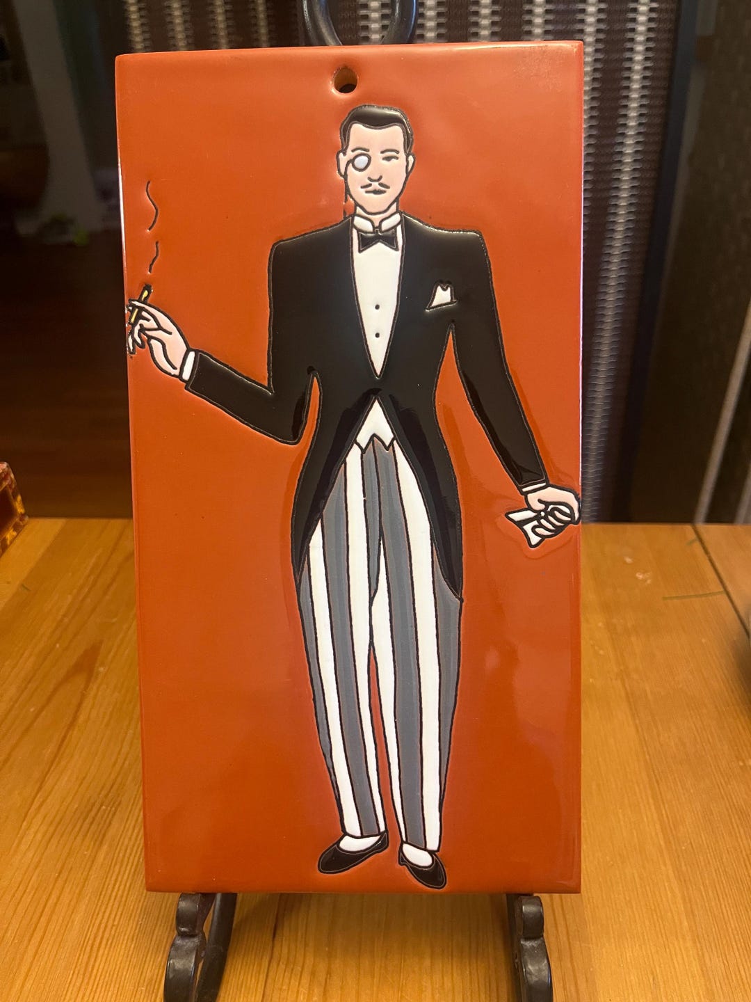 El Catrin Mexican Decorative Tile - Etsy