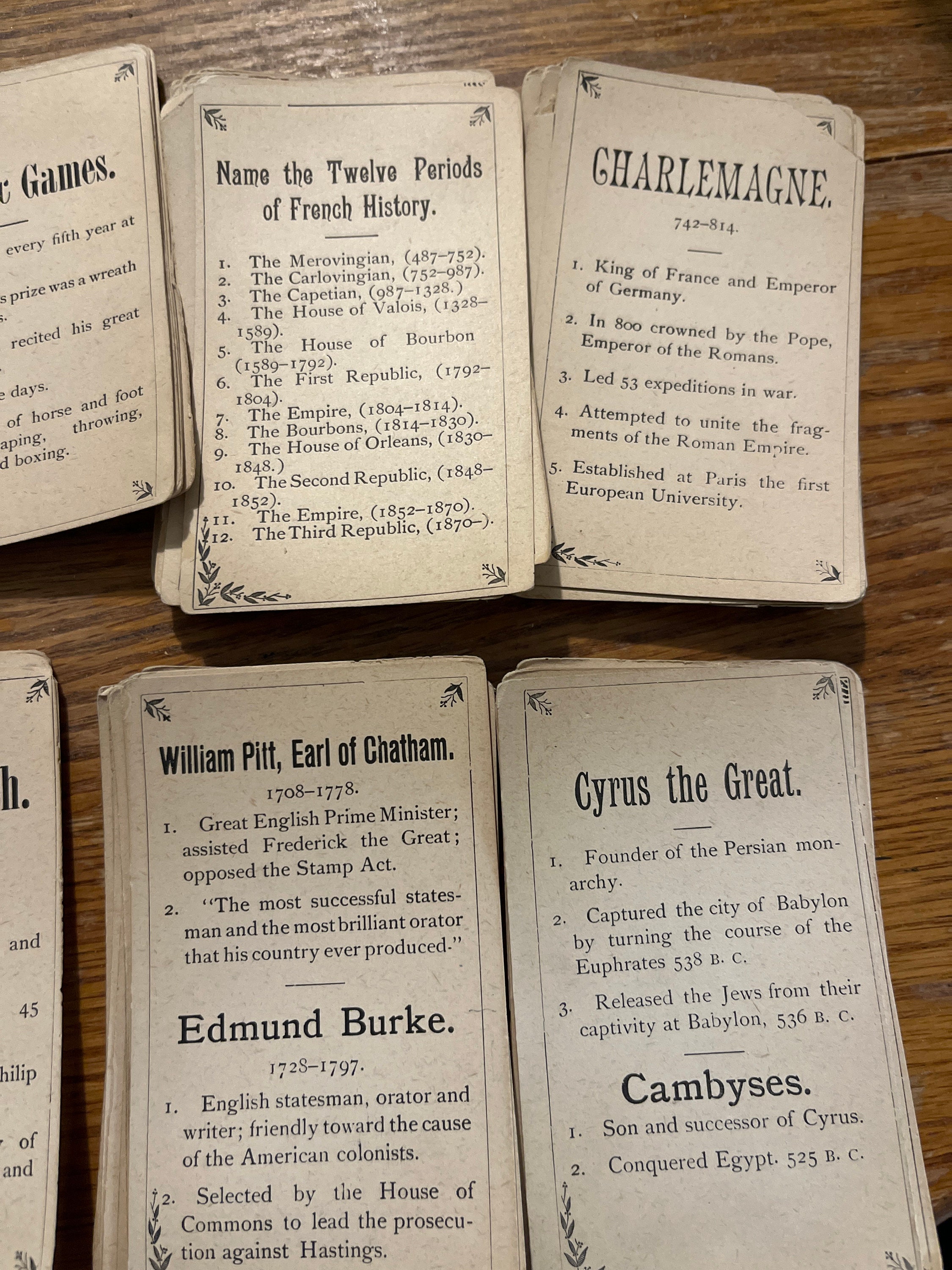 Late 1800s History Flashcards - Etsy