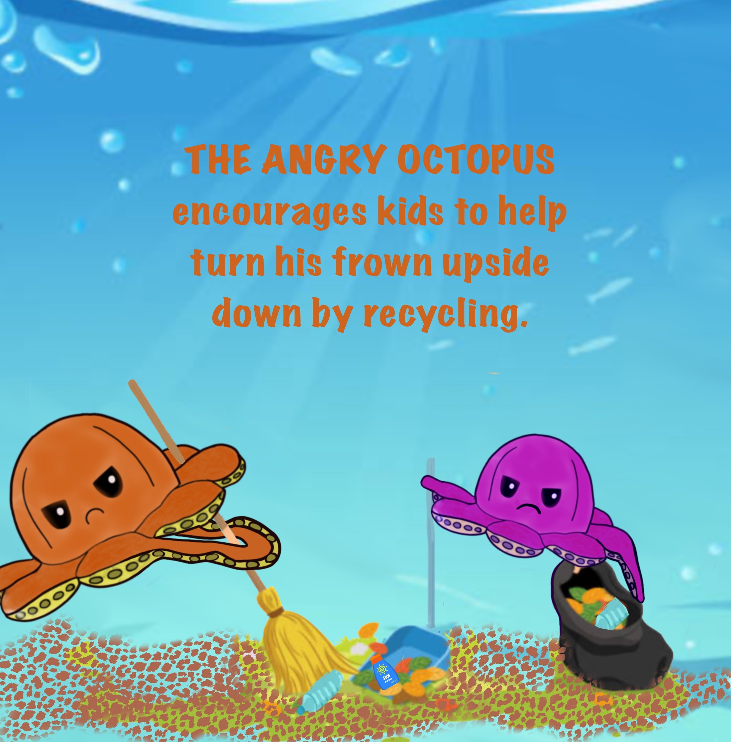 The Angry Octopus - Etsy