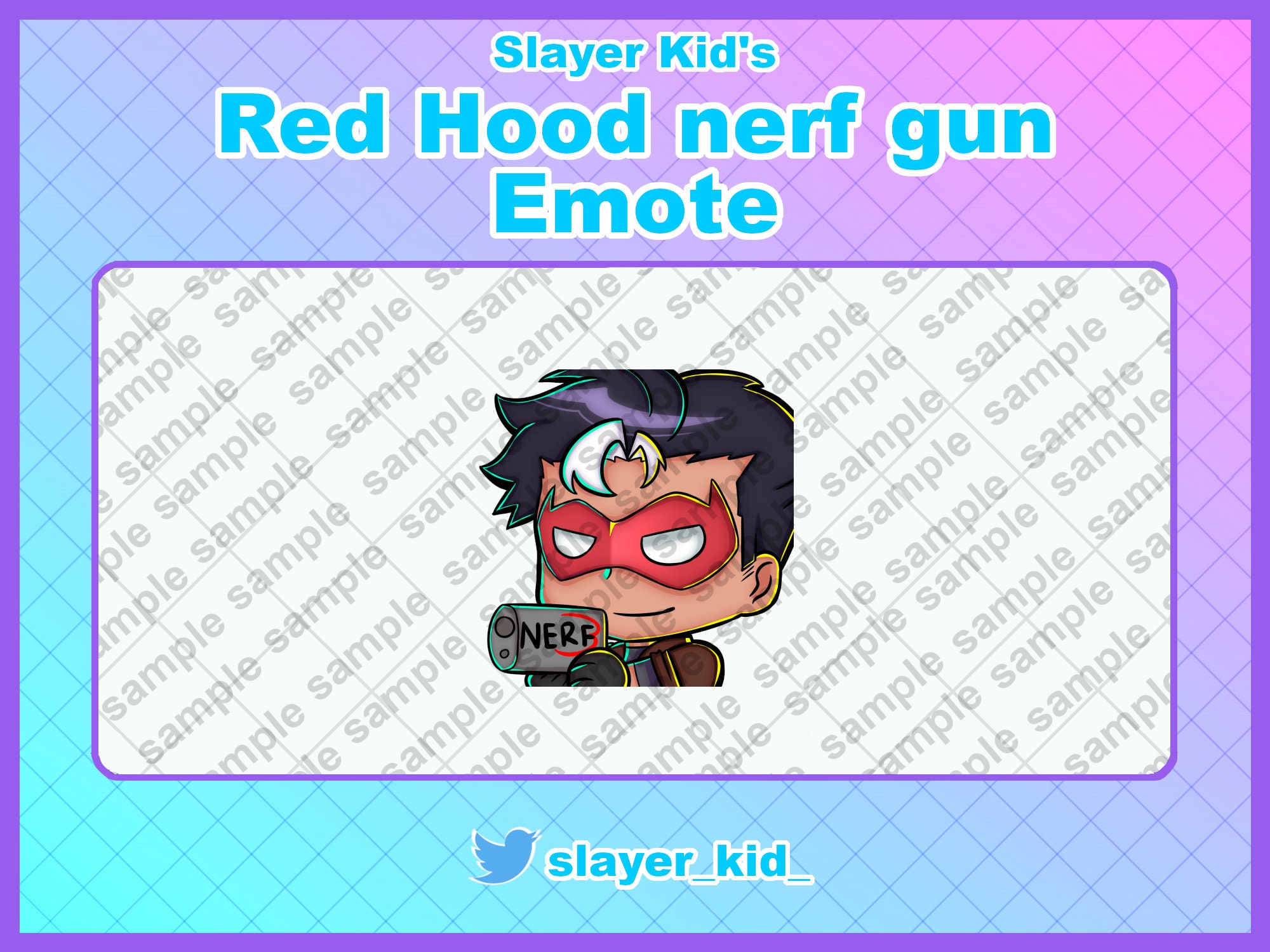 DC Robins + Batgirl Twitch and Discord Emotes/emojis Pack - Etsy