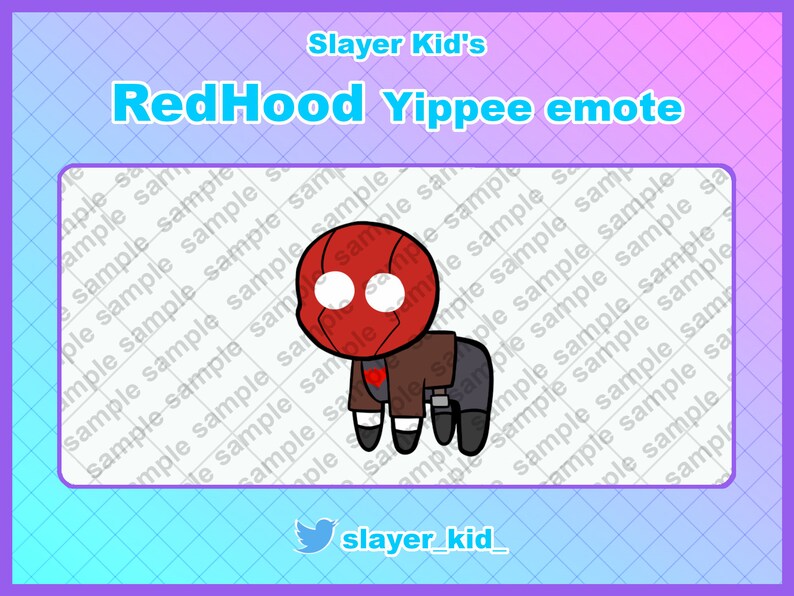 DC Robins Yippee Twitch and Discord Emotes/emojis Pack - Etsy