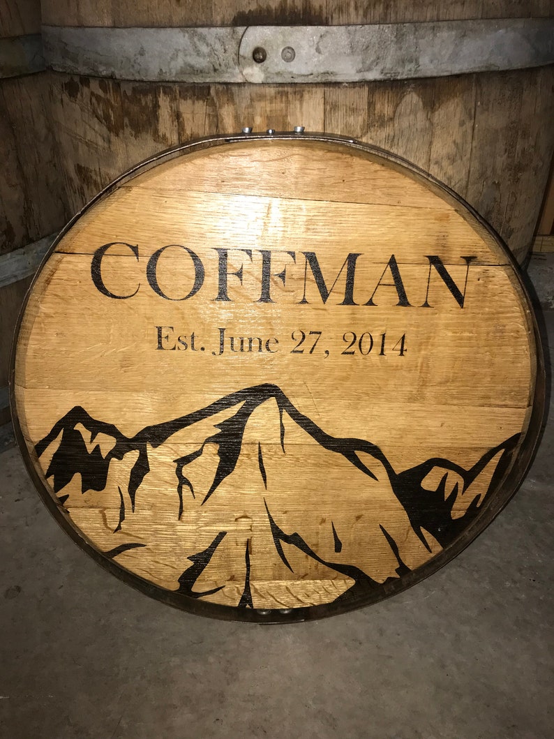 Authentic Barrel Head Signs - Etsy