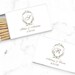 Set of 50 Personalized Matchbox With Labels - Rustic Floral Party Favor ...