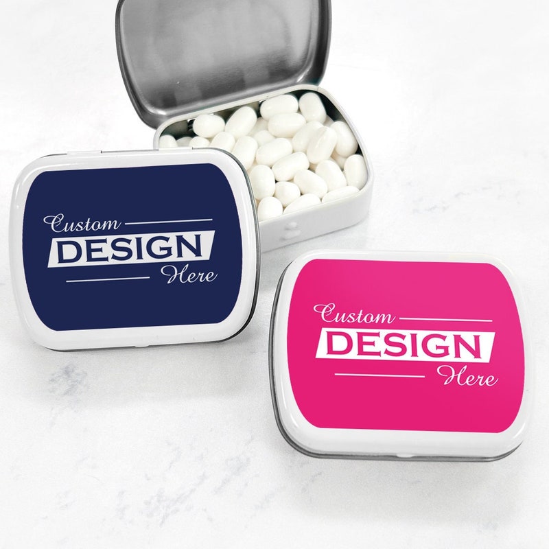 Custom Tins With Mints - Etsy