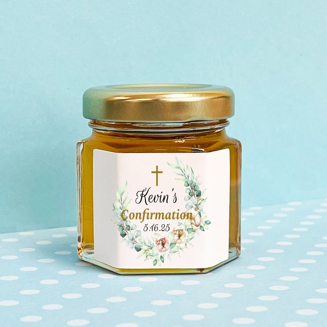 Personalized Honey Filled Bottles With Labels Confirmation ...