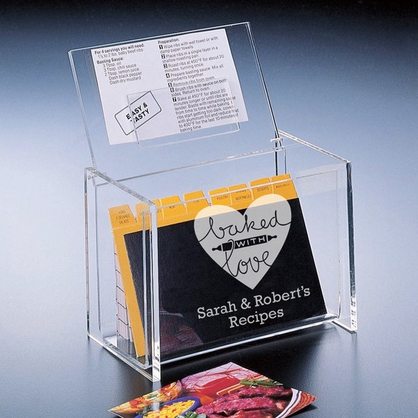 Recipe Box - Etsy