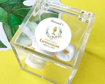 Lot of 10 Holy Communion Girl Favor Box Made in Italy DIY Favor Boxes ...