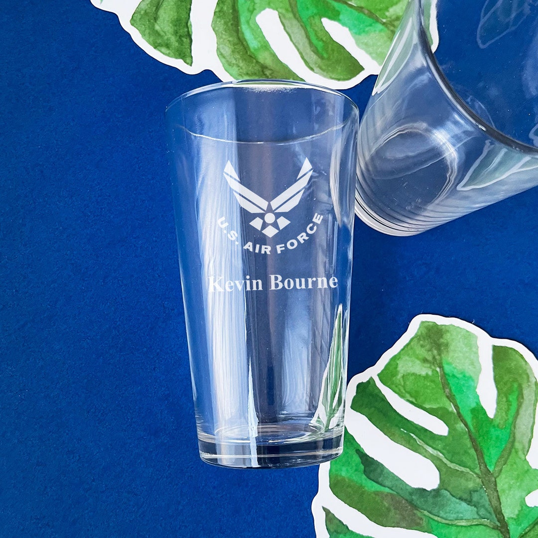 Pint Beer Glass Personalized Gift Beer Drinking Glass 866B - Etsy