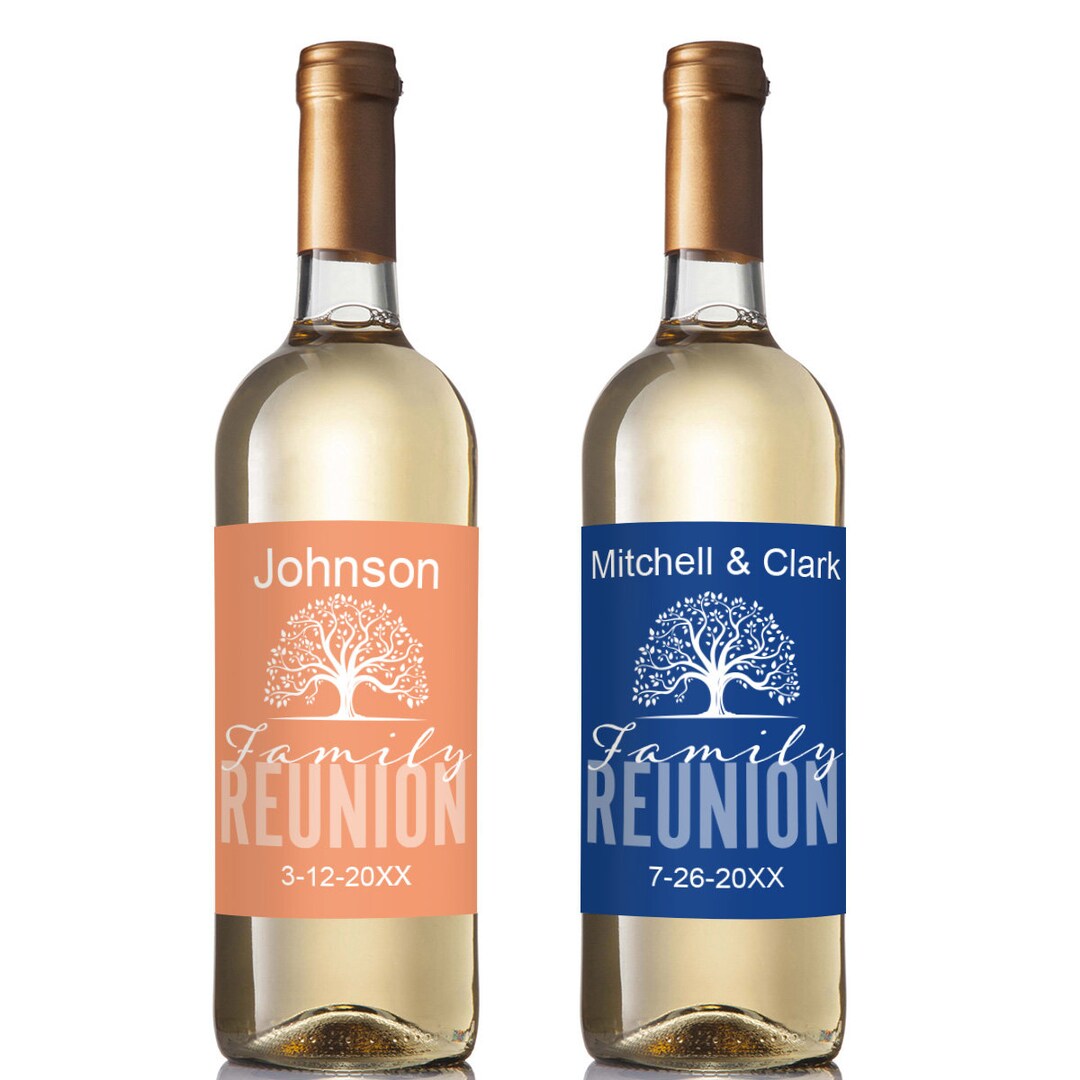 Set of 10 Labels & Stickers Only for Wine Bottles and Champagne Family ...