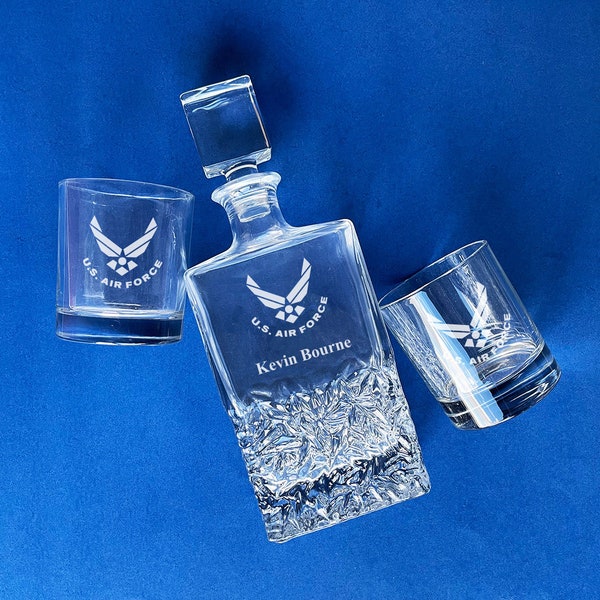 Air Force Decanter - Etsy