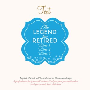 Set of 24 Personalized Retirement Round 2 Inch Favor Labels, Retirement ...
