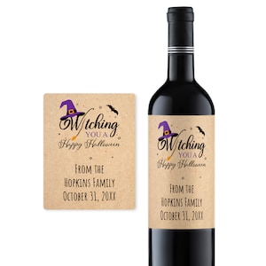 Witching You Labels & Stickers Only for Wine Bottles and Champagne ...