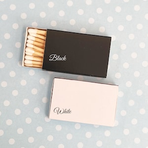 Set of 50 Personalized Matchbox With Vintage Aged to Perfection Labels ...