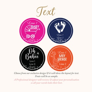 Set of 50 Baby Shower Personalized Matchbox With Labels, Baby Shower ...