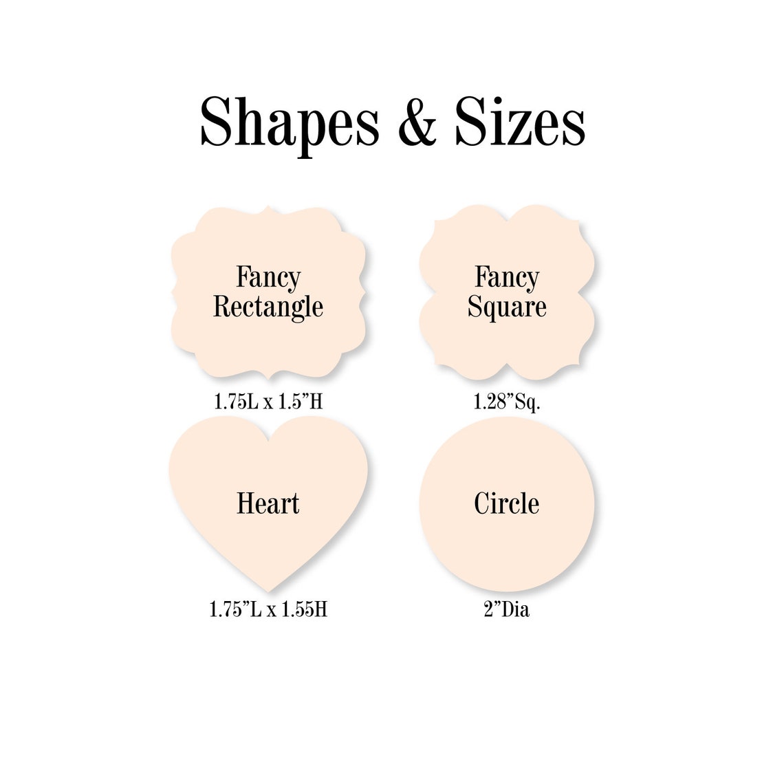 Family Reunion Personalized Fancy Shaped Labels Favors, Personalized ...