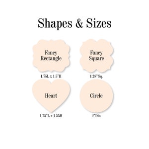 Wedding Couples Personalized Fancy Shaped Labels Favors, Personalized ...