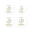Set of 20 Confirmation Personalized Fancy Shaped Labels, Personalized ...