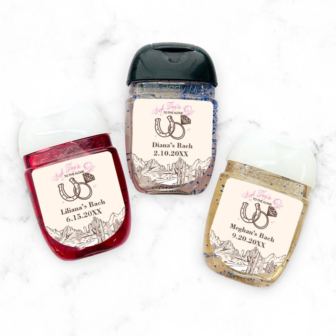 Bachelorette Favors They're off to the Altar Personalized Label ...