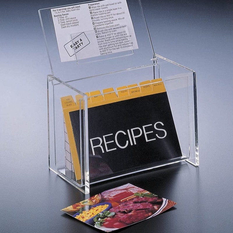 Recipe Box - Etsy