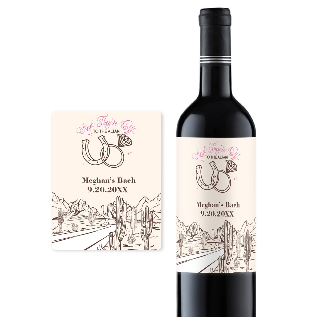 Bachelorette Favors They're off to the Altar Labels & Stickers Only for ...