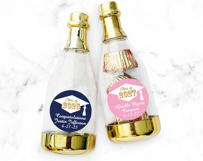 Set of 12 Personalized Congrats Grad Tic Tac Mint Favor Labels or With ...