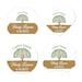 Family Reunion Personalized Fancy Shaped Labels Favors, Personalized ...