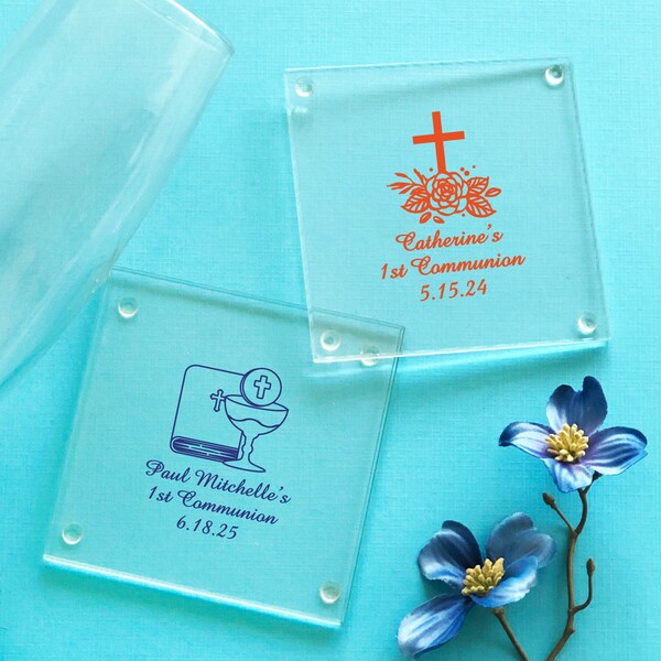 Glass Communion Set - Etsy