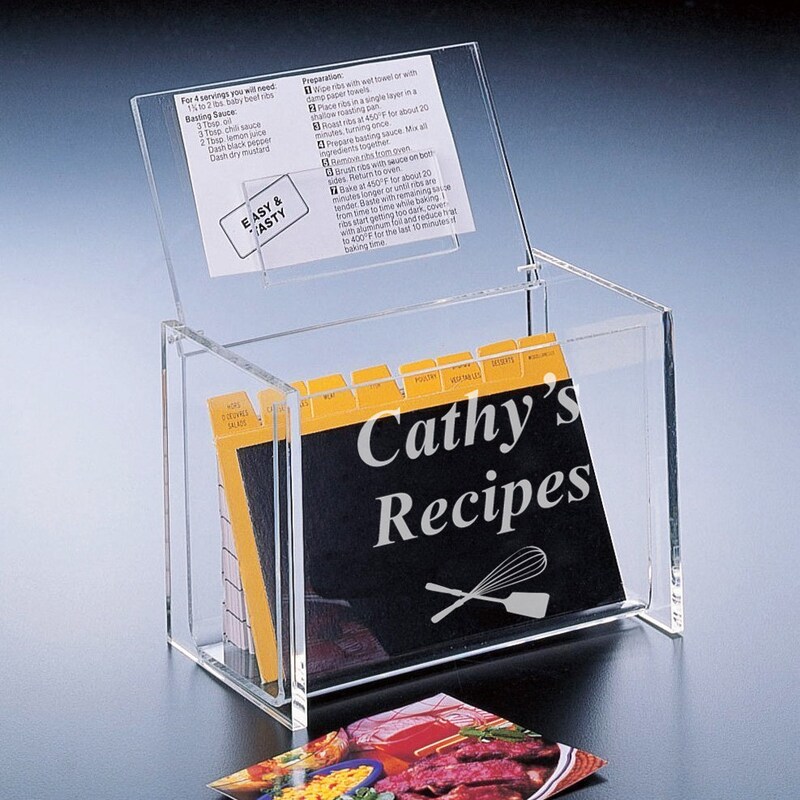 Recipe Box - Etsy