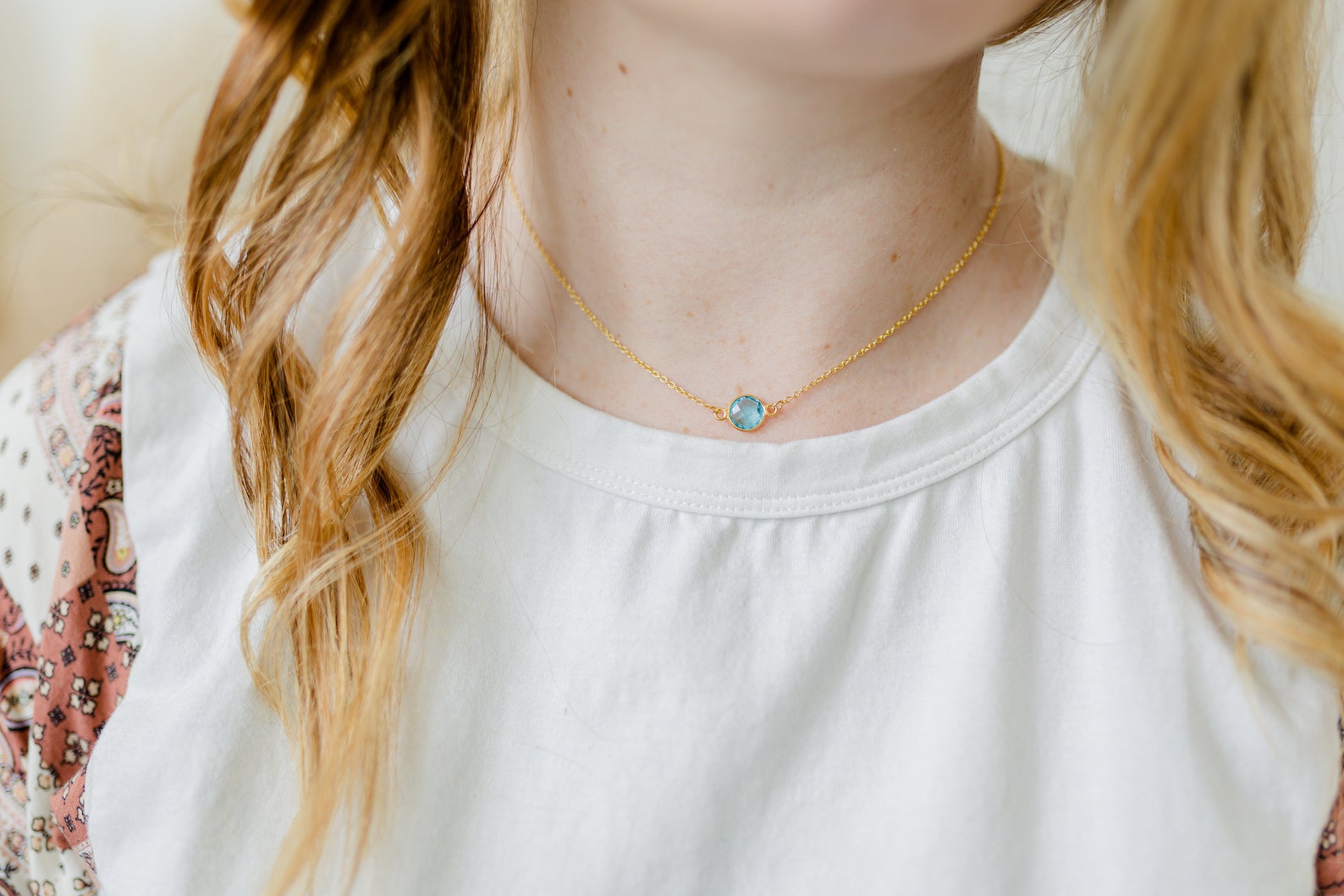 Gold Moonstone Choker - Dainty Choker - Dainty Moonstone Choker ...