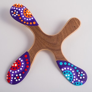 Tiwi 4 Sided Wooden Boomerang - Etsy