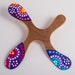 Tiwi 4 Sided Wooden Boomerang - Etsy