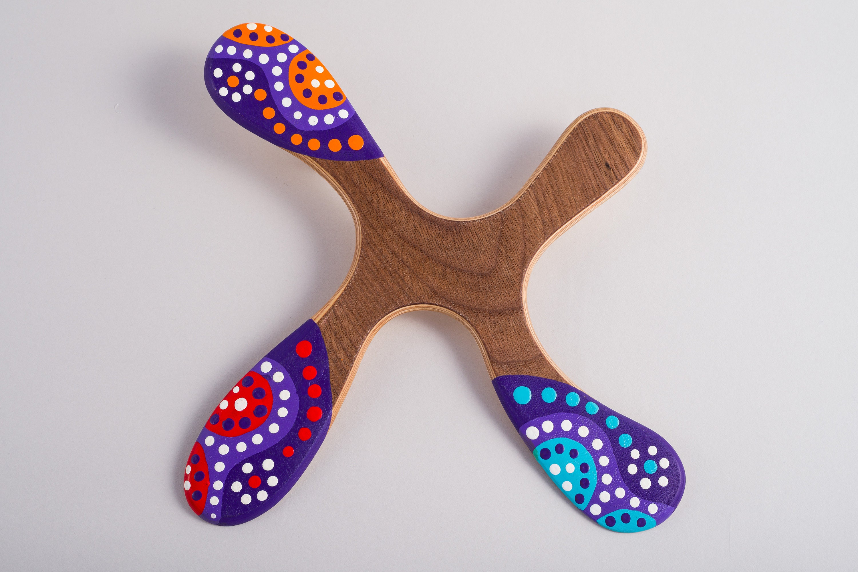 Tiwi 4 Sided Wooden Boomerang - Etsy