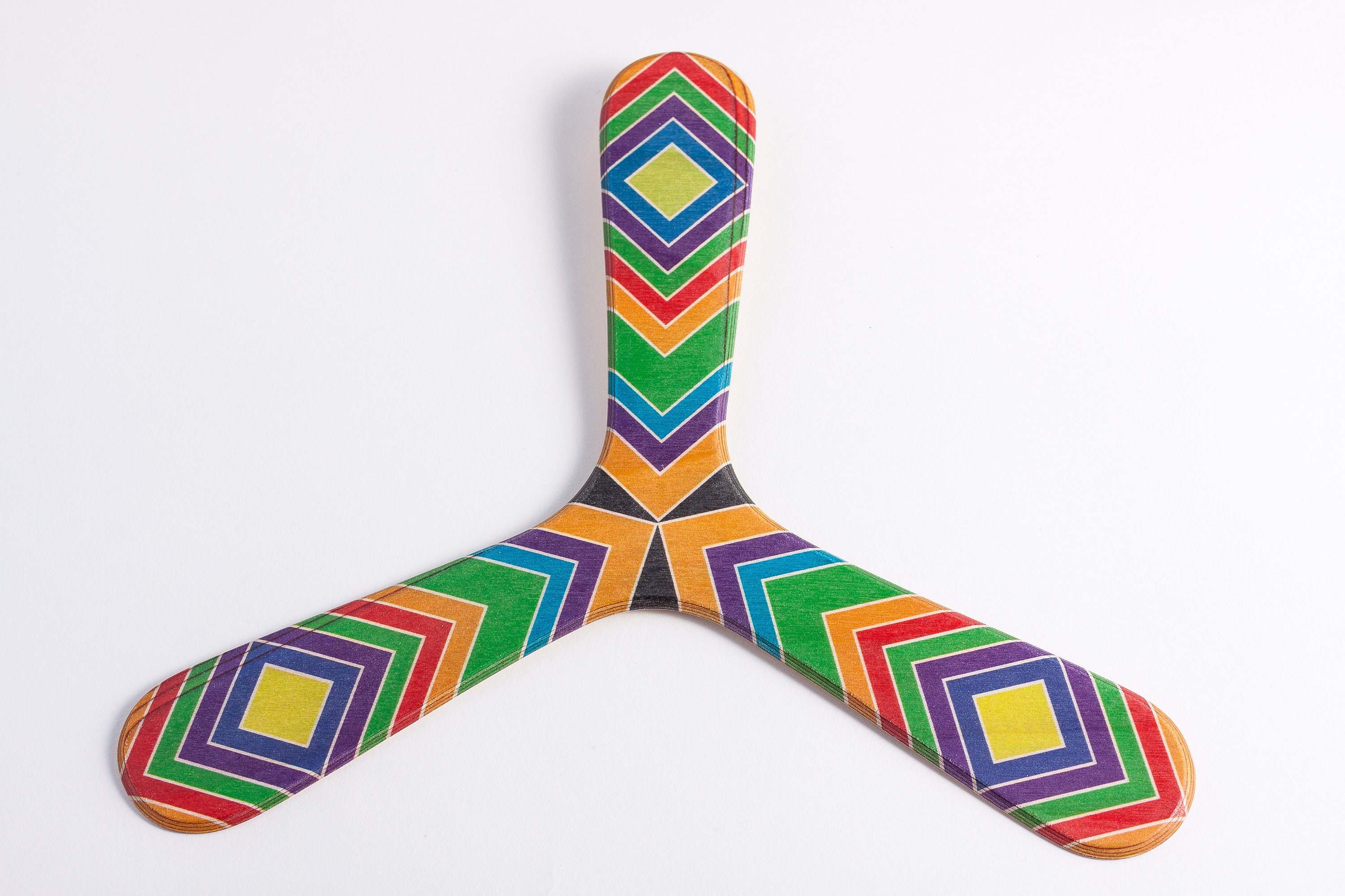 Wooden boomerang for kids | Etsy