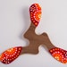 Tiwi 4 Sided Wooden Boomerang - Etsy