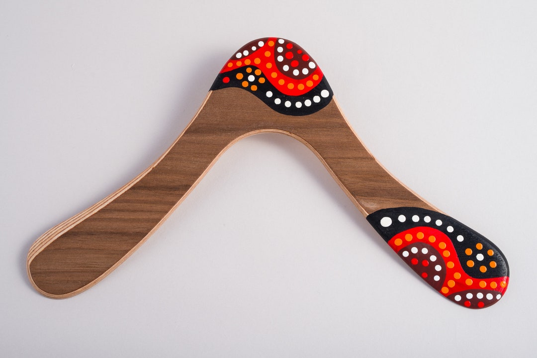 Waak Boomerang (authentic Wooden Boomerang for Adults) - Etsy