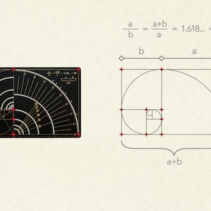 Golden Ratio Ruler | Sketching Tool | Draw Draft DIY Craft Stationery ...
