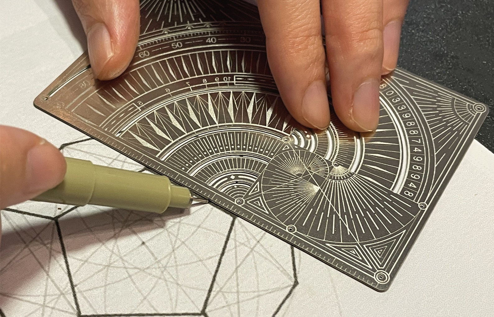 Artistry Edition Golden Ratio Ruler | Sketching Tool | DIY Craft ...