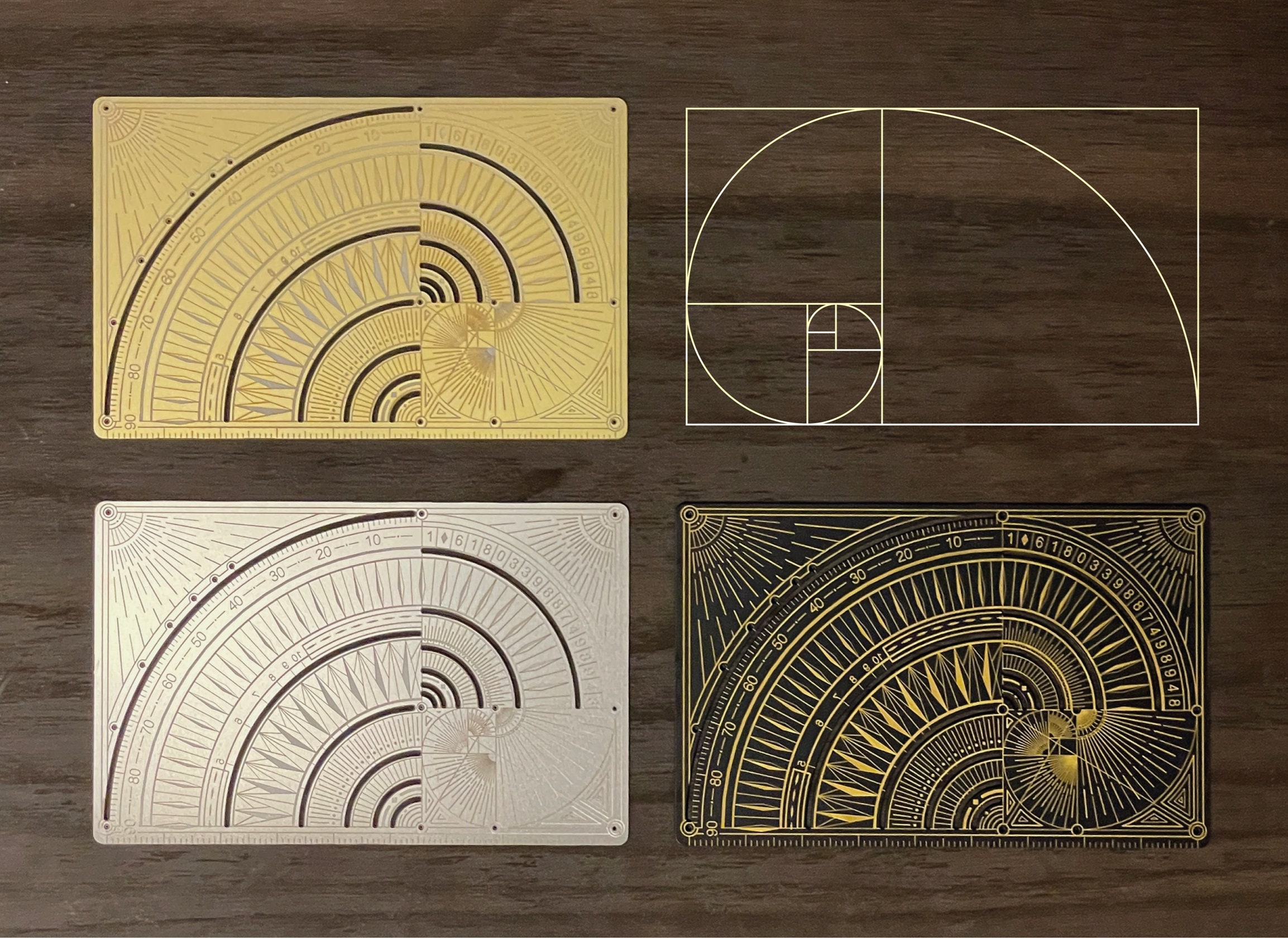 FULL SET Artistry Golden Ratio Ruler | Sketching Tool | Draw DIY Craft ...