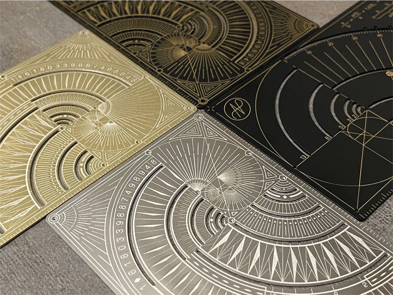 FULL SET Artistry Golden Ratio Ruler | Sketching Tool | Draw DIY Craft ...