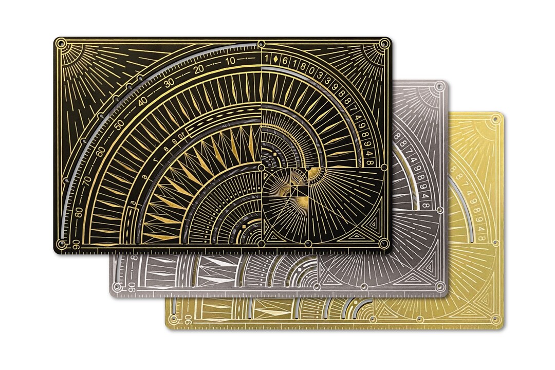 FULL SET Artistry Golden Ratio Ruler | Sketching Tool | Draw DIY Craft ...