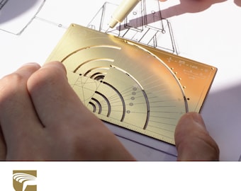 Artistry Edition Golden Ratio Ruler | Sketching Tool | DIY Craft ...